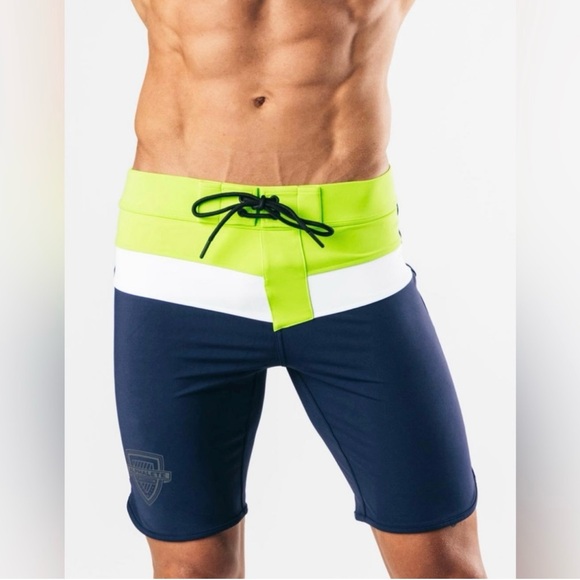 Alphalete | Swim | Mens Alphalete Swim Titan Board Shorts In Kona Reef ...